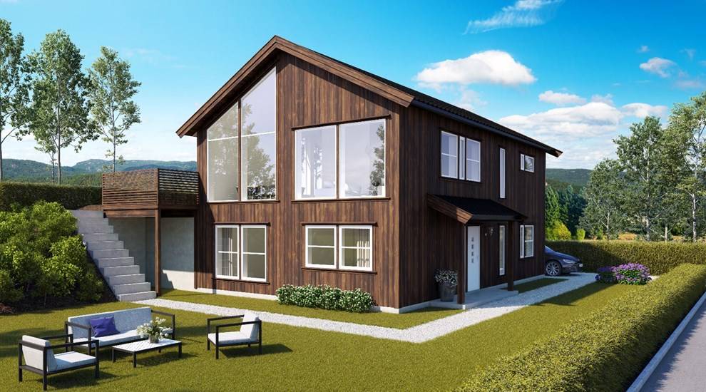 Bygge hus? Bli inspirert av våre arkitekttegnede hustyper