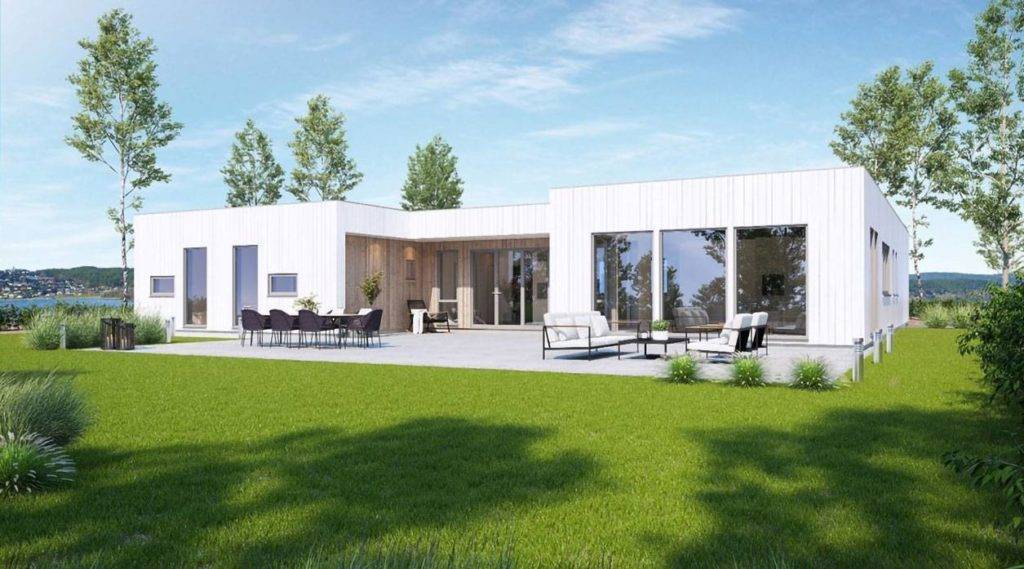 Helle hustype - Hus med ALT på et plan og stilig design