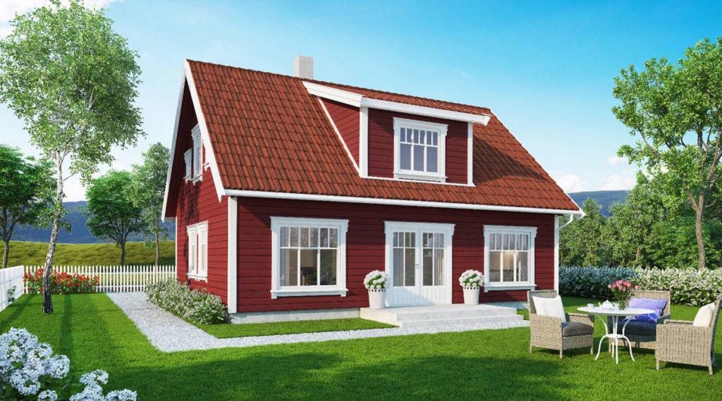 Kringlemyr hustype - Koselig, lite hus for en liten familie